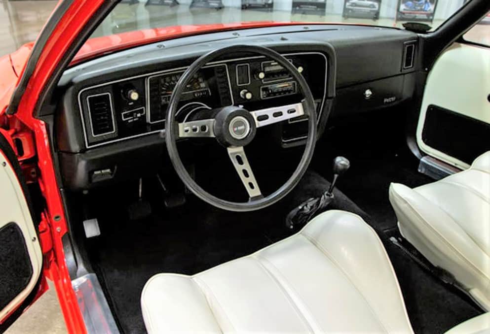 Pacer Car Interior