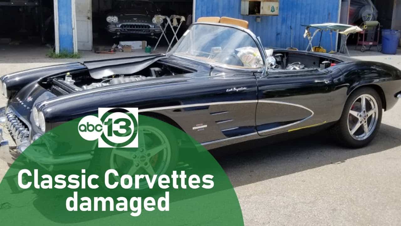 Houston explosion collapses Corvette restoration buildings ...