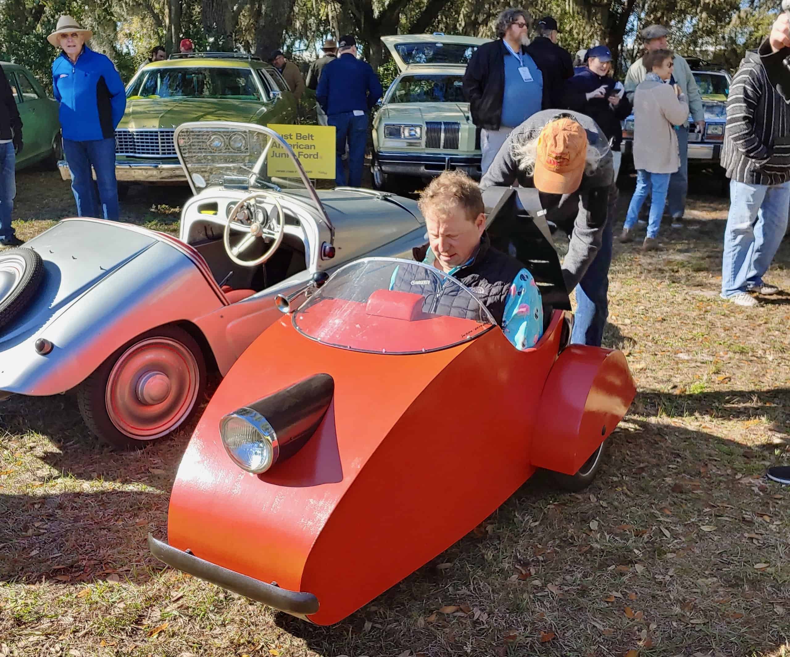 Brad Phillips in a Lane museum car | ClassicCars.com Journal