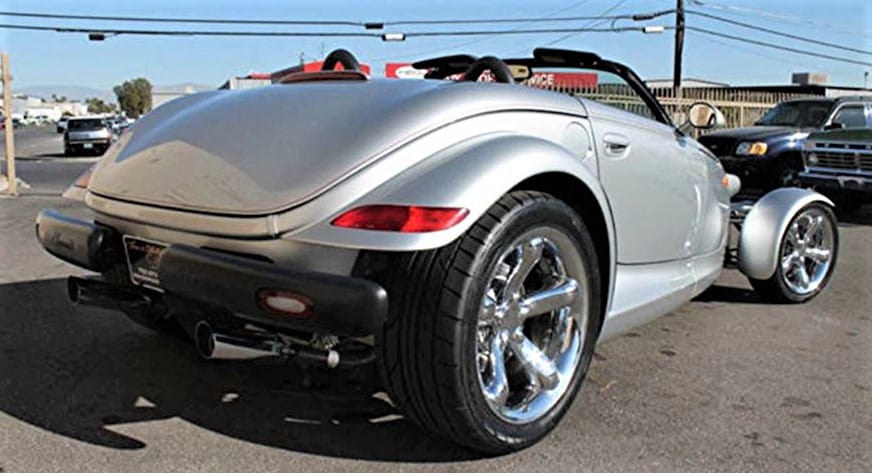 Factory street rod Plymouth Prowler with low mileage