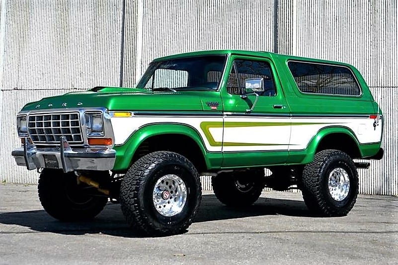 Pick of the Day: 1978 Ford Bronco custom green machine