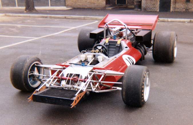 Determination and a one car garage to the Formula 1 grid