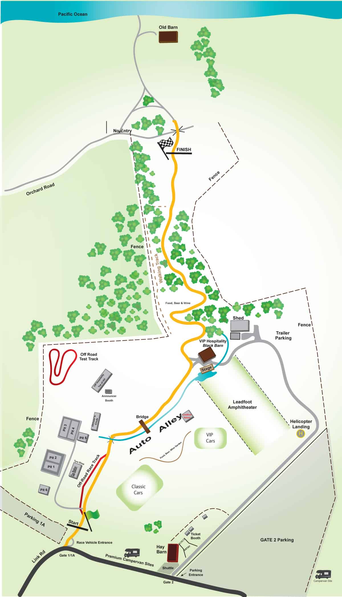 Does this ranch have the world’s absolute best driveway?