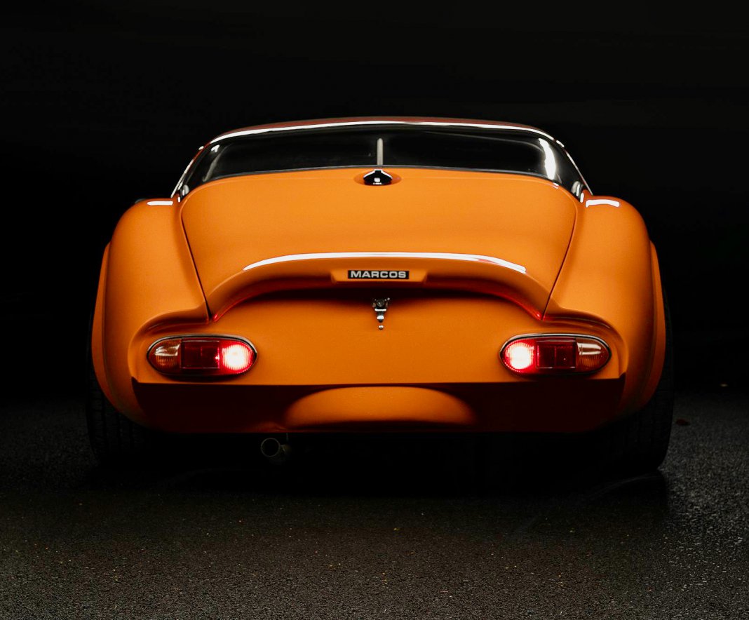 Pick of the Day is a revitalized Marcos GT sports car