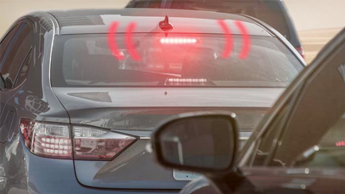 Emergency brake light wins SEMA award
