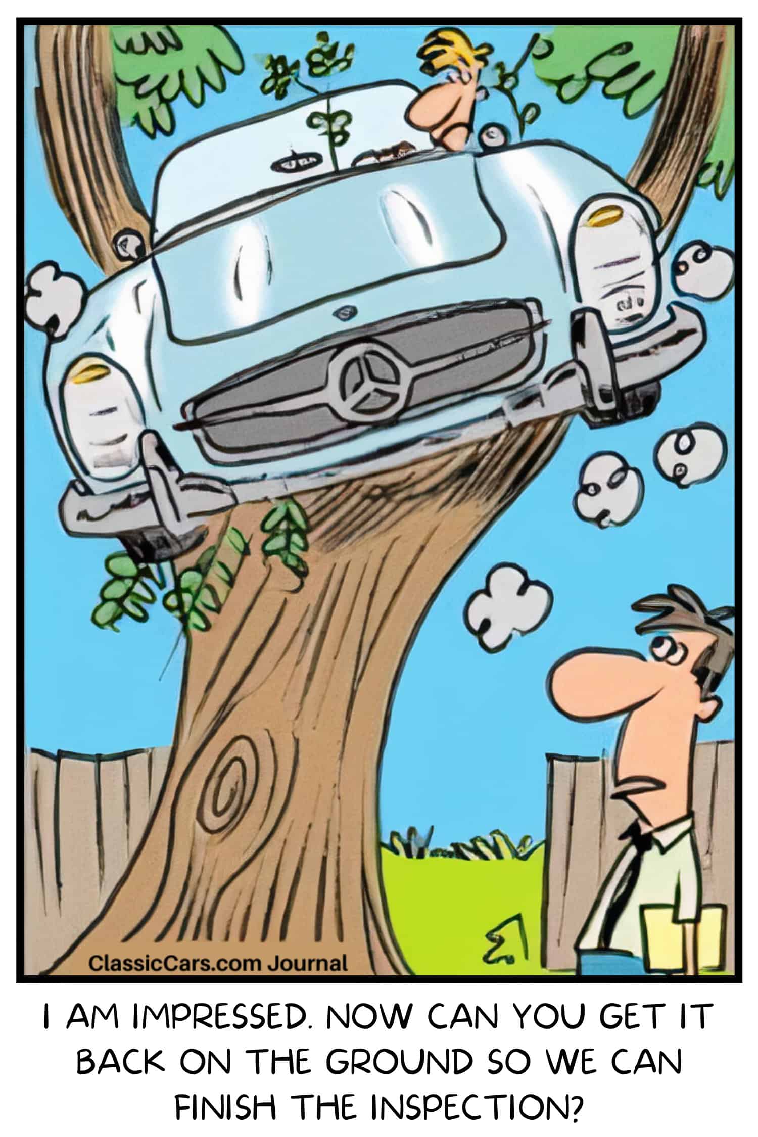 Classic Carl cartoon caption contest: And the winner is…