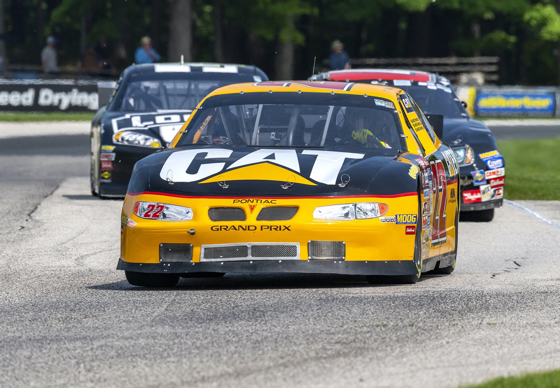Vintage stock cars featured at Redman races at Road America