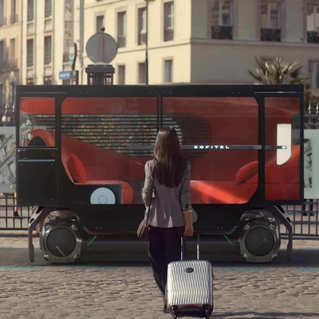 Citroen shows concept for urban skateboard-based transportation pods