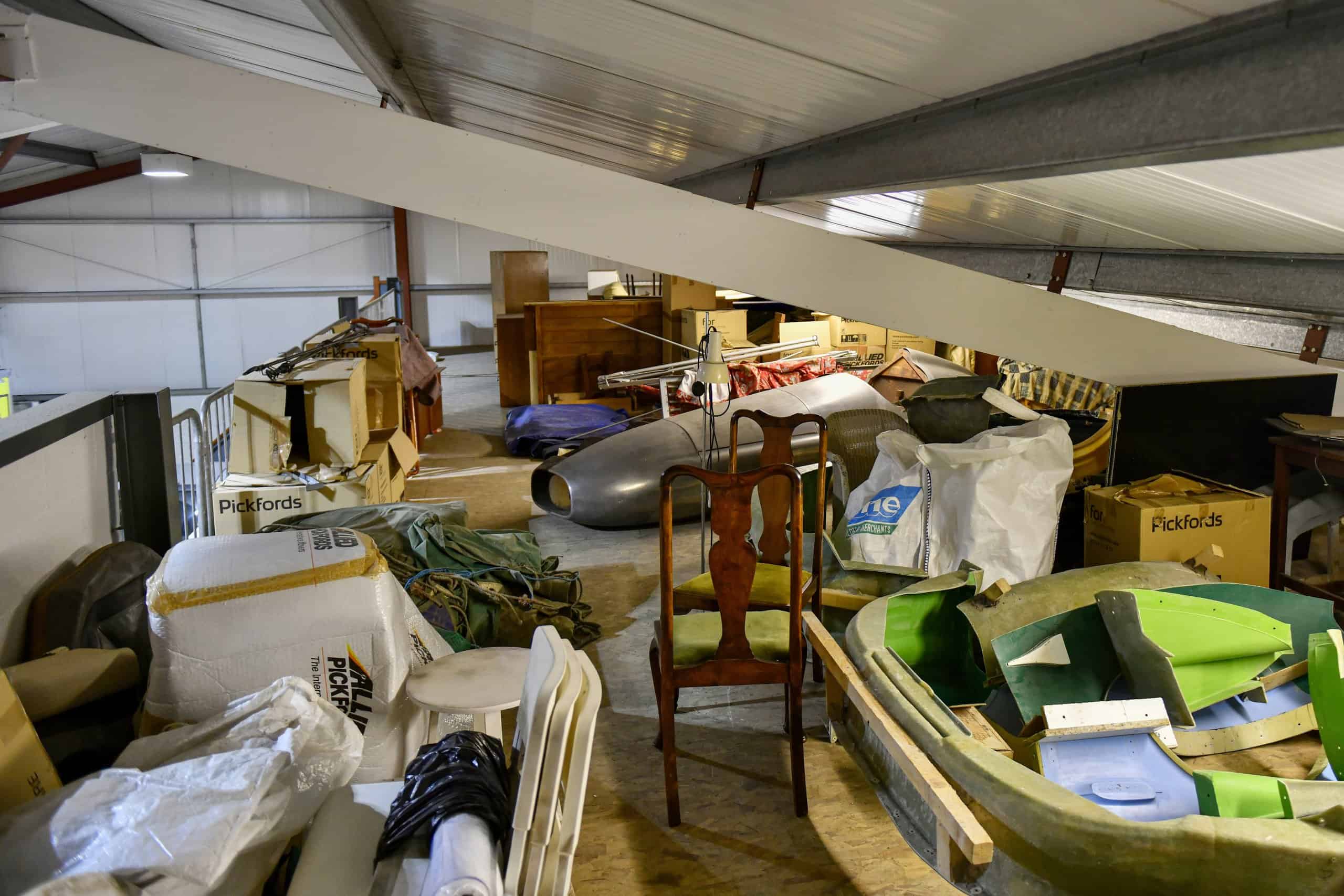 BRM V16 body buck found after 70 years being hidden away