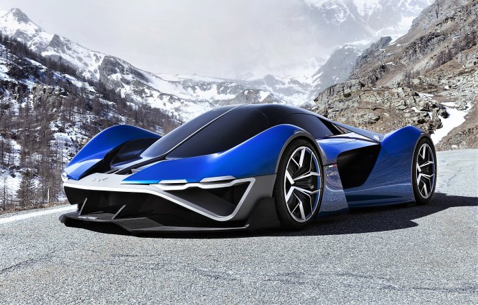 Italian design students create supercar concept with Alpine guidance
