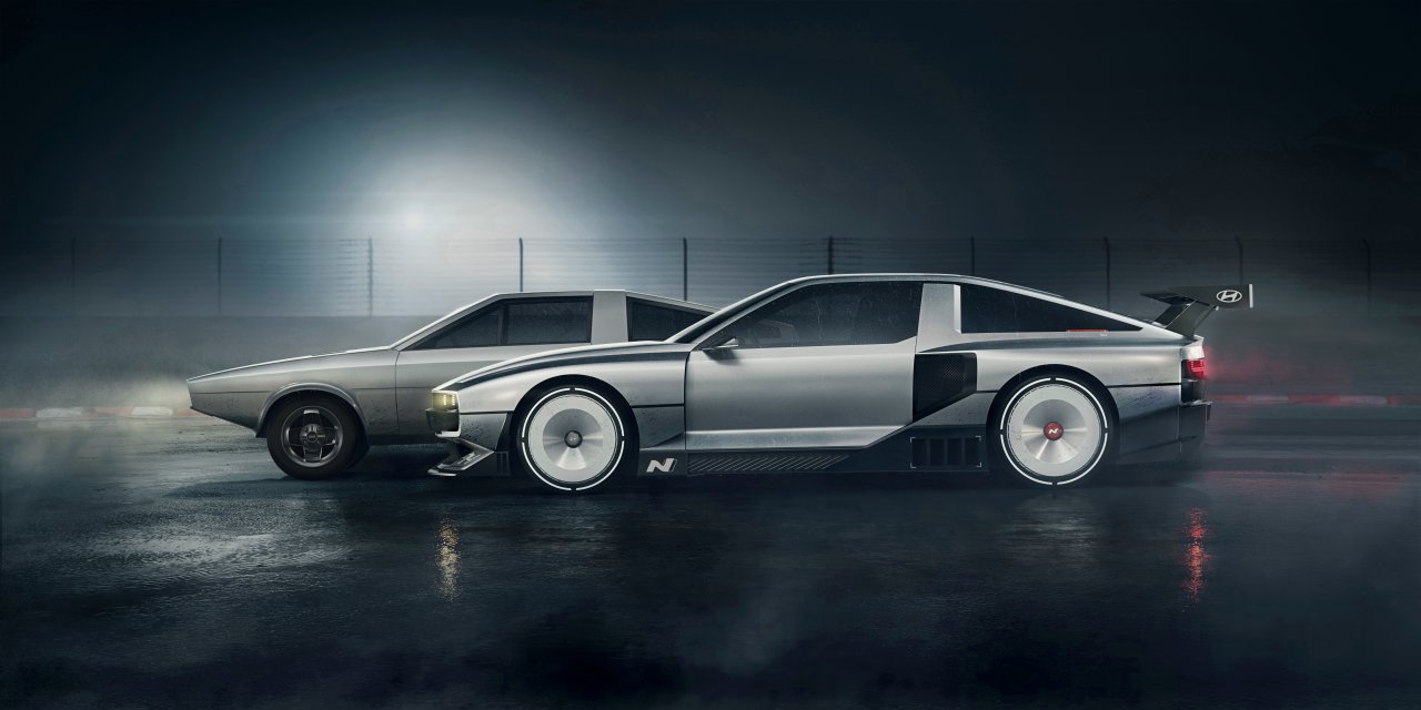 Hyundai N Vision 74 hydrogen fuel cell hybrid concept revealed