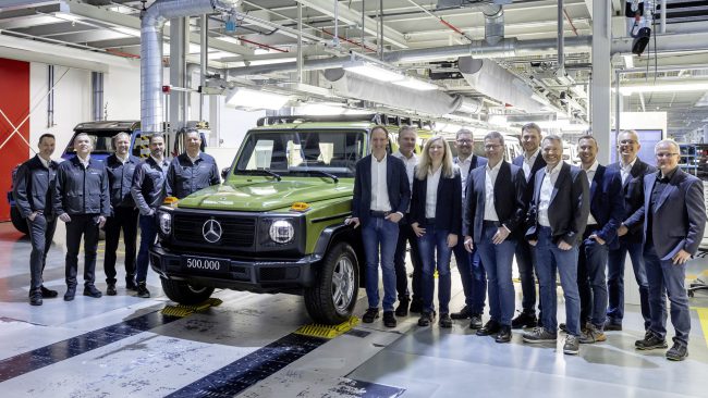 Mercedes-Benz G-Class goes retro to mark 500,000th build | ClassicCars ...