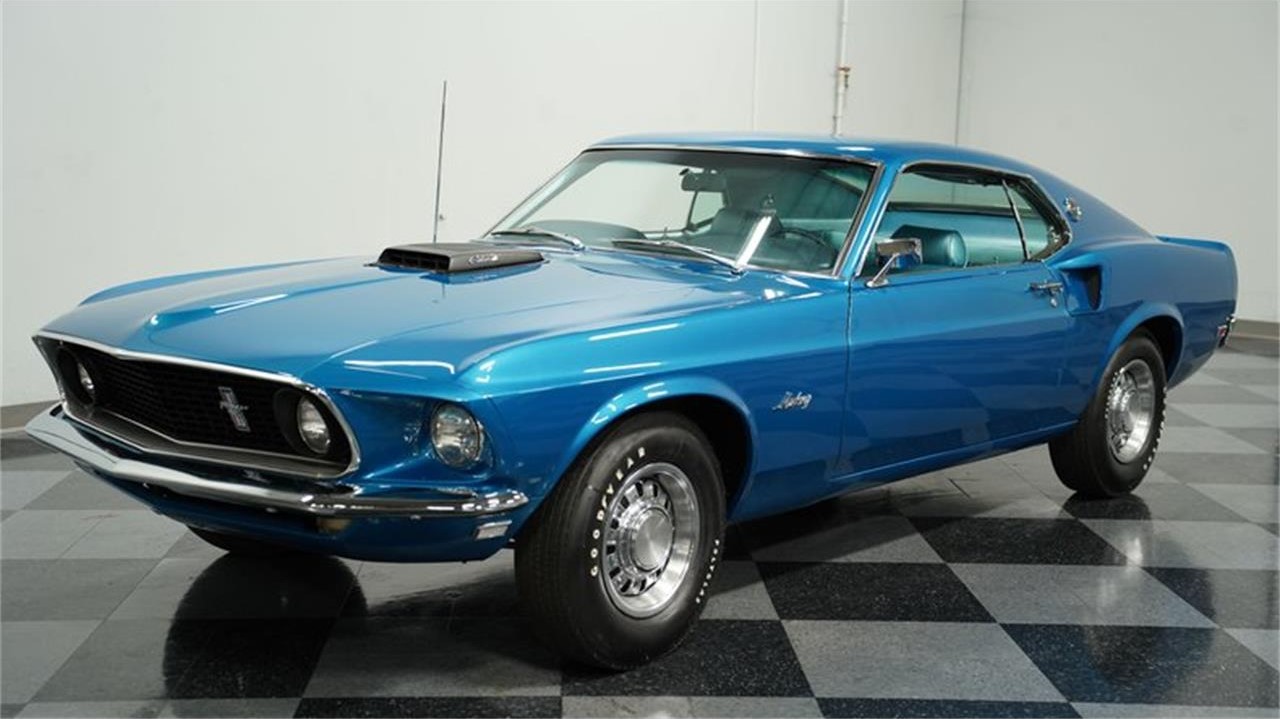 1969 Mustang Sportsroof 4+ Hundred 1969 Mustang Royalty Free Images,