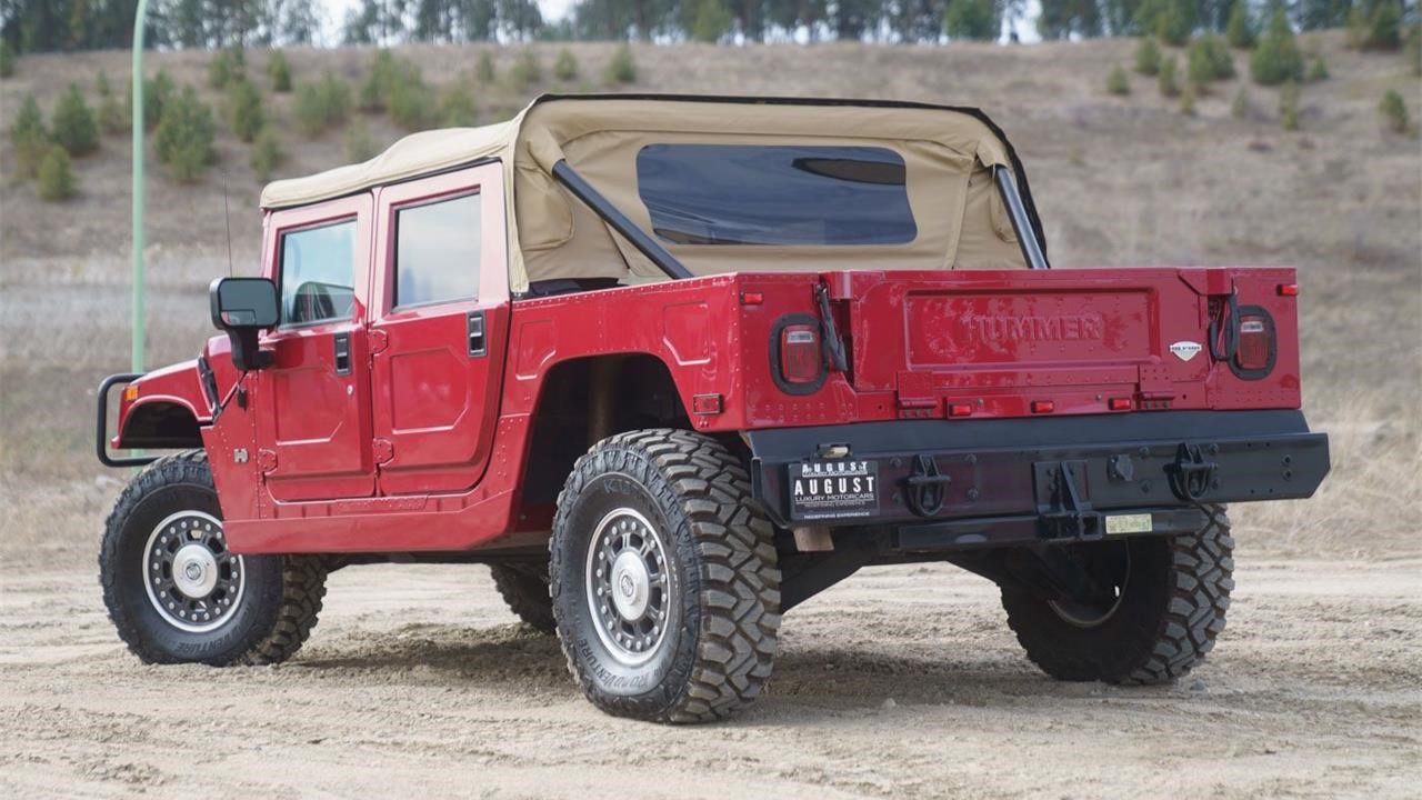 2006 Hummer H1 Alpha Open Top