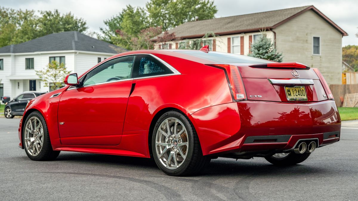 2024 Cadillac Cts Coupe Red