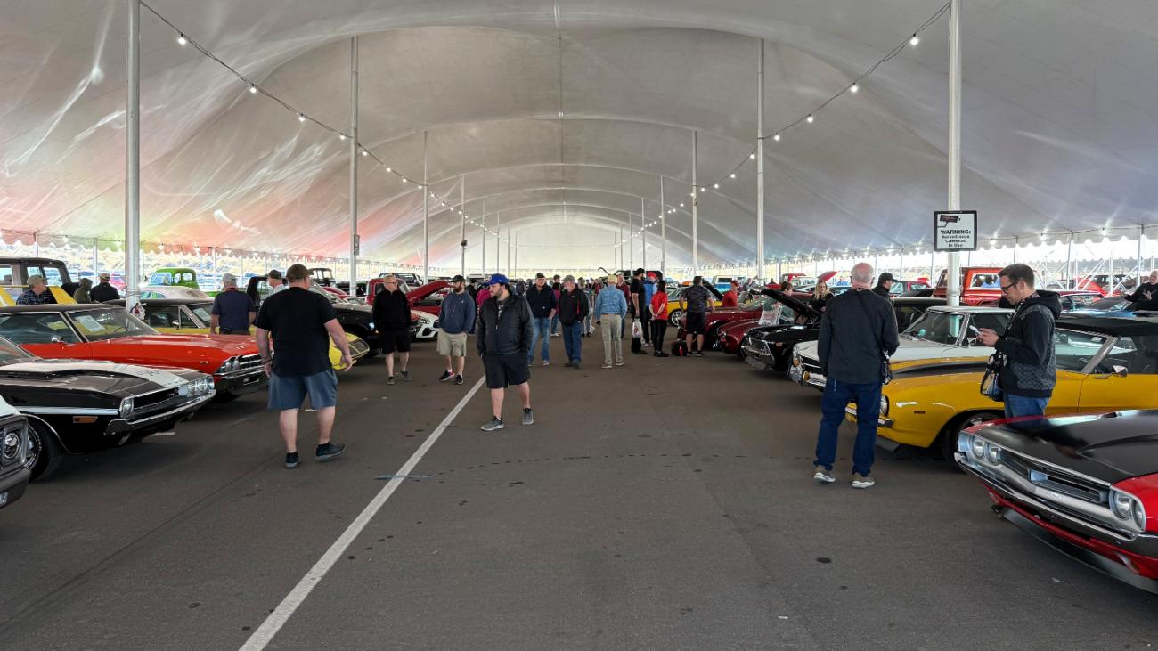 Barrett Jackson Tents