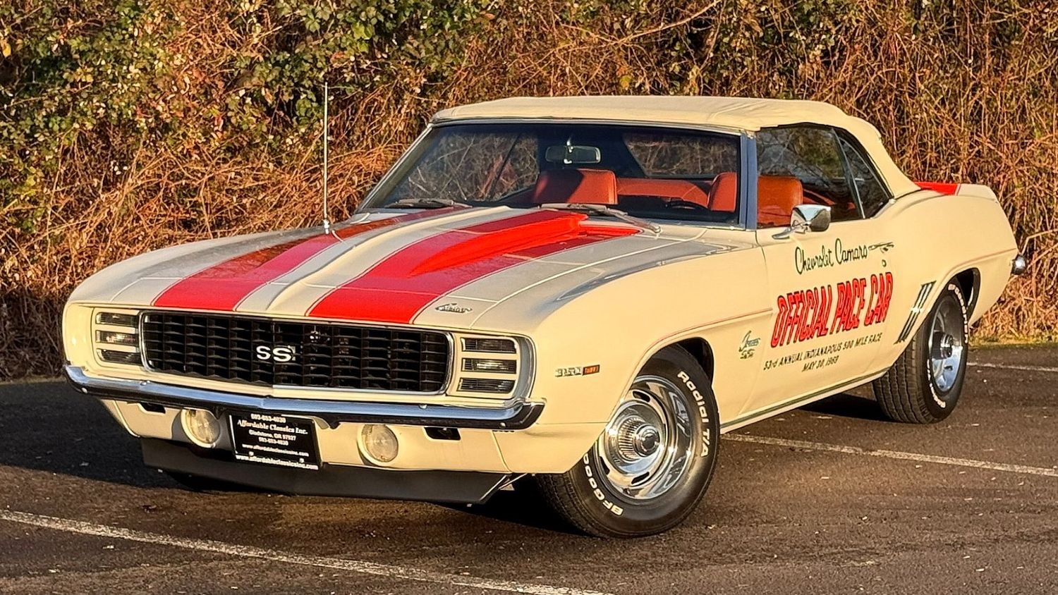 Cool 1969 Camaro Pace Car Images